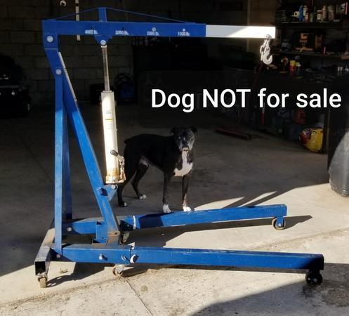 Cornwell 2 ton engine hoist 1 ton engine stand floor jack jack stands ...